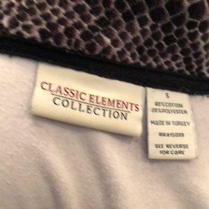 Classic Elements | Tops | Classic Elements Collection Animal Print ...